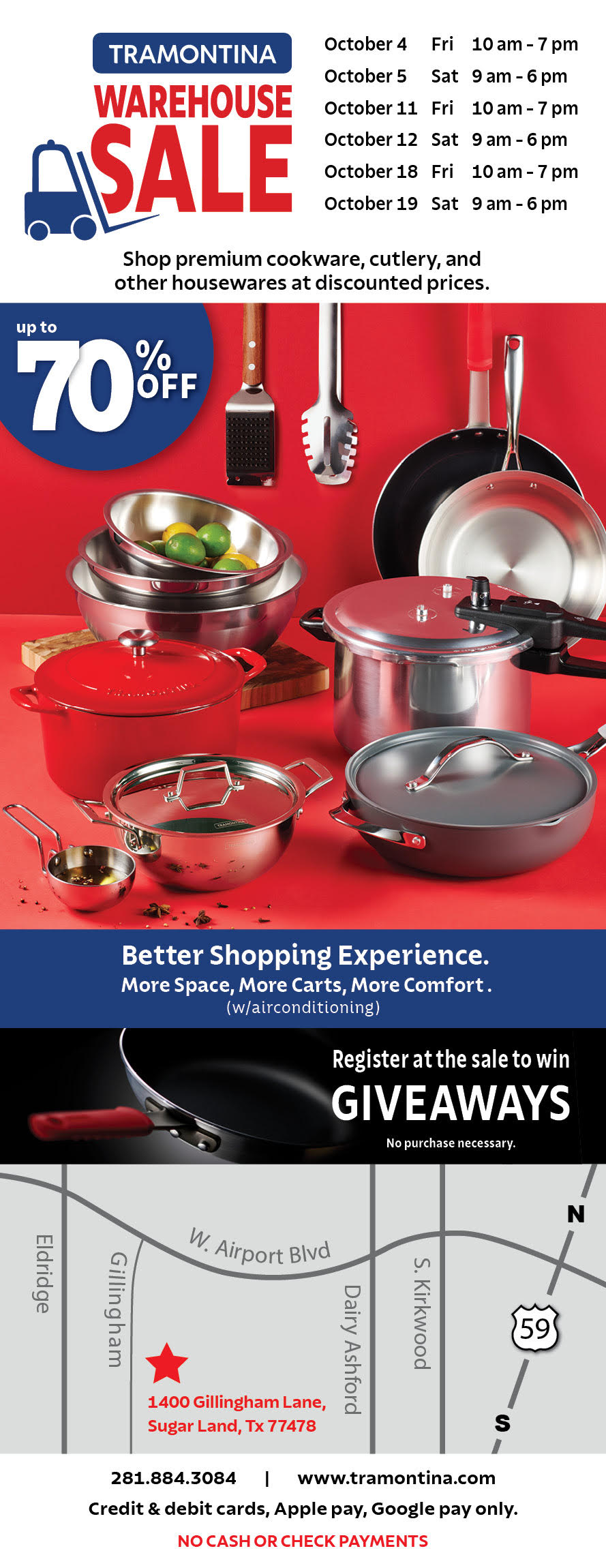 Warehouse Sale – Tramontina USA